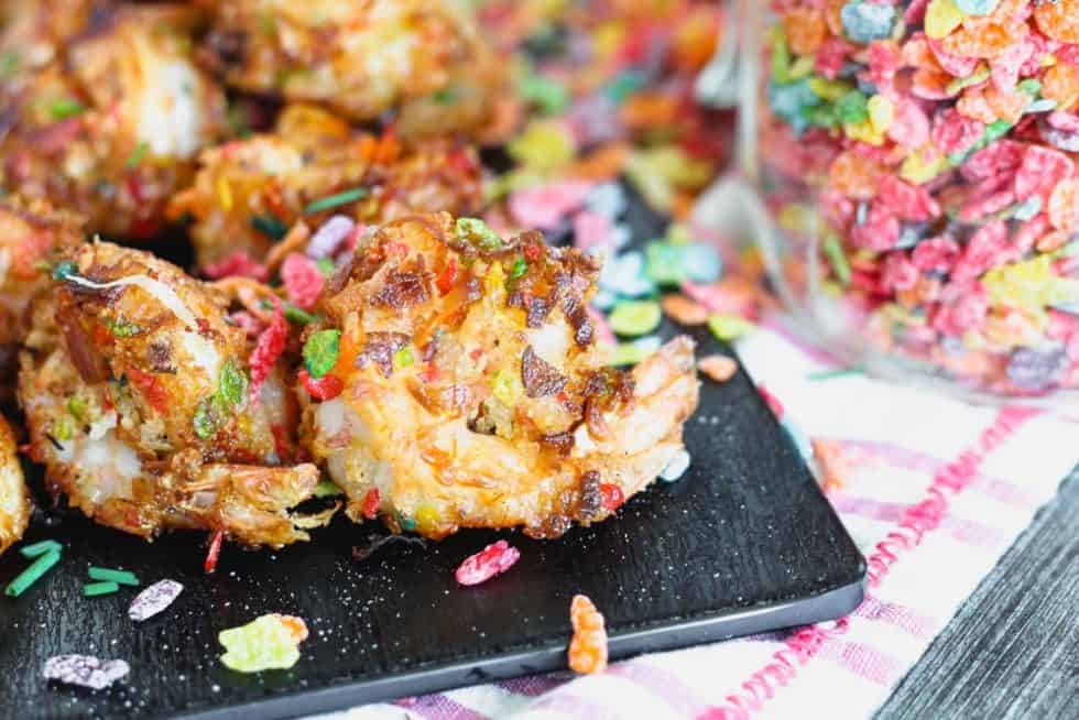 Fruity Pebble Coconut Shrimp - Cooking and Cussing