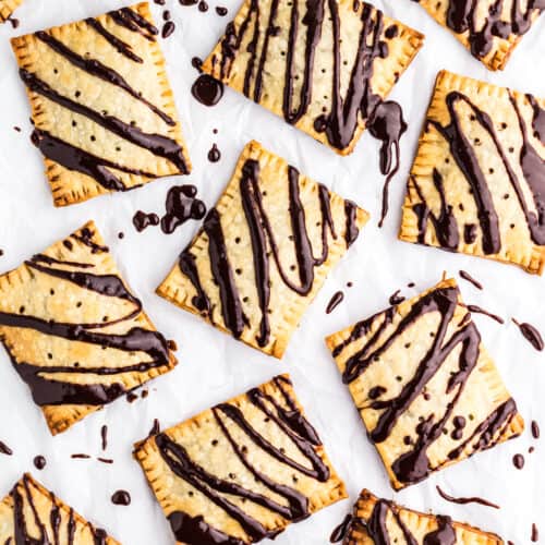 Easy Homemade Chocolate Fudge Pop Tarts